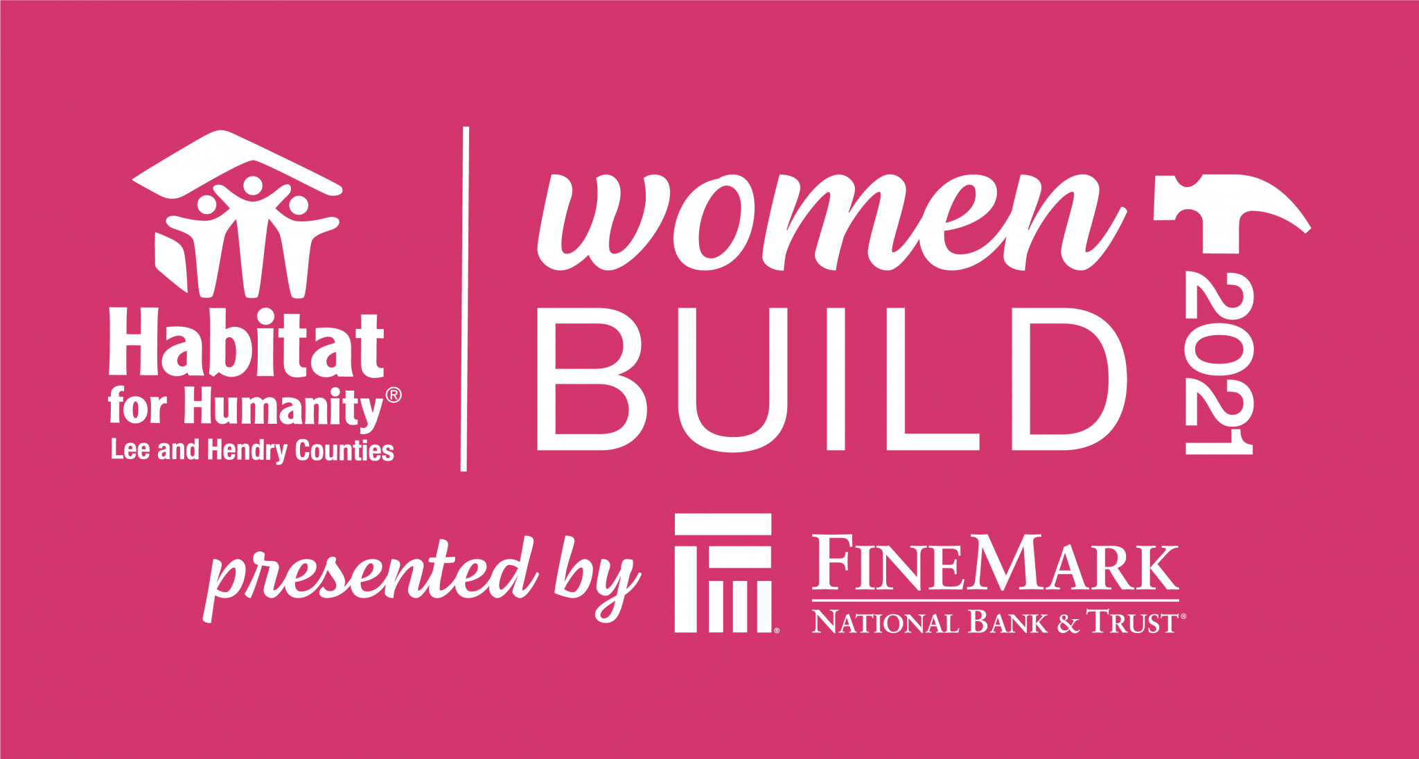 21 Women Build Logo – raspberry background-07 | Habitat for Humanity of ...